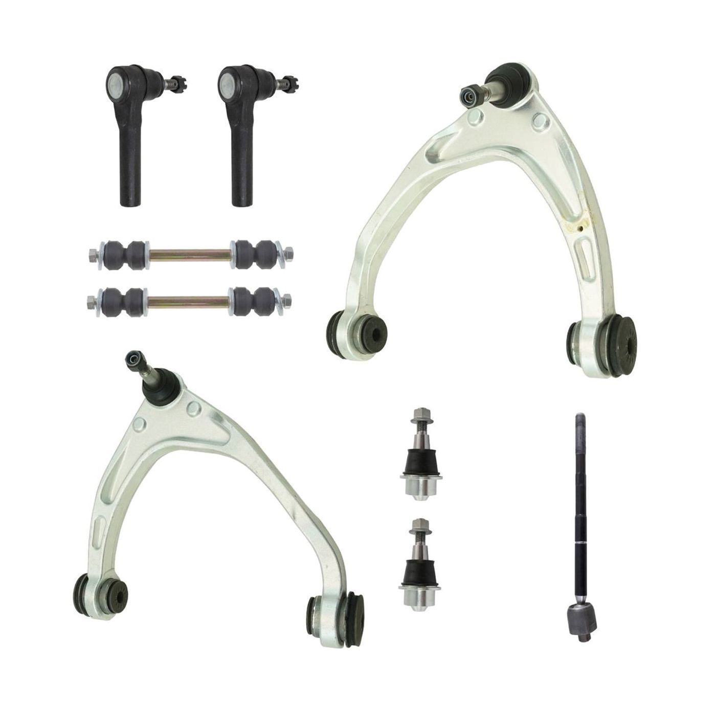 Zynkor Front Control Arm Ball Joint Sway Bar Tie Rod Steering ...