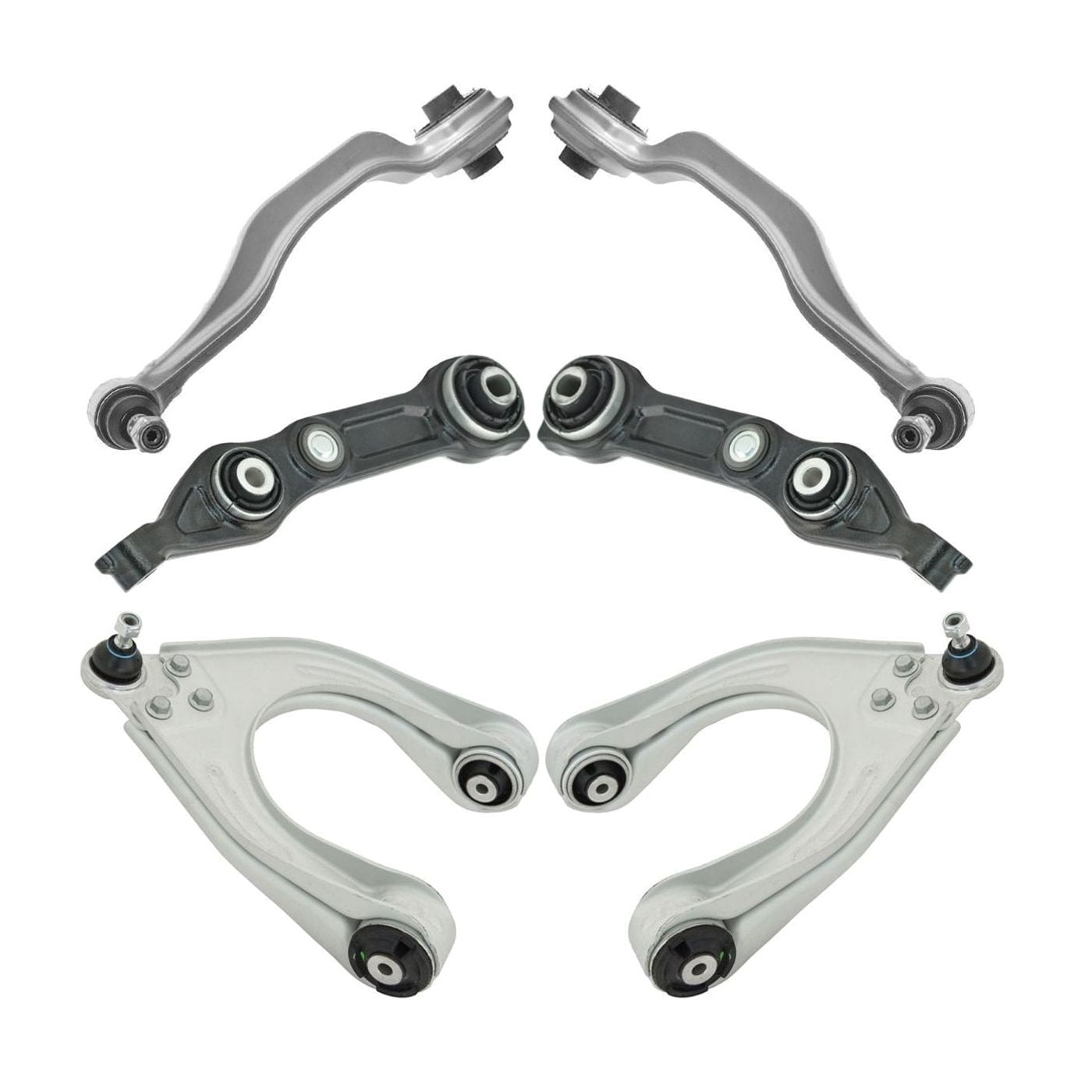 Zynkor Front Upper Lower Control Arm Kit Set of 6 for Benz for CLS500 ...