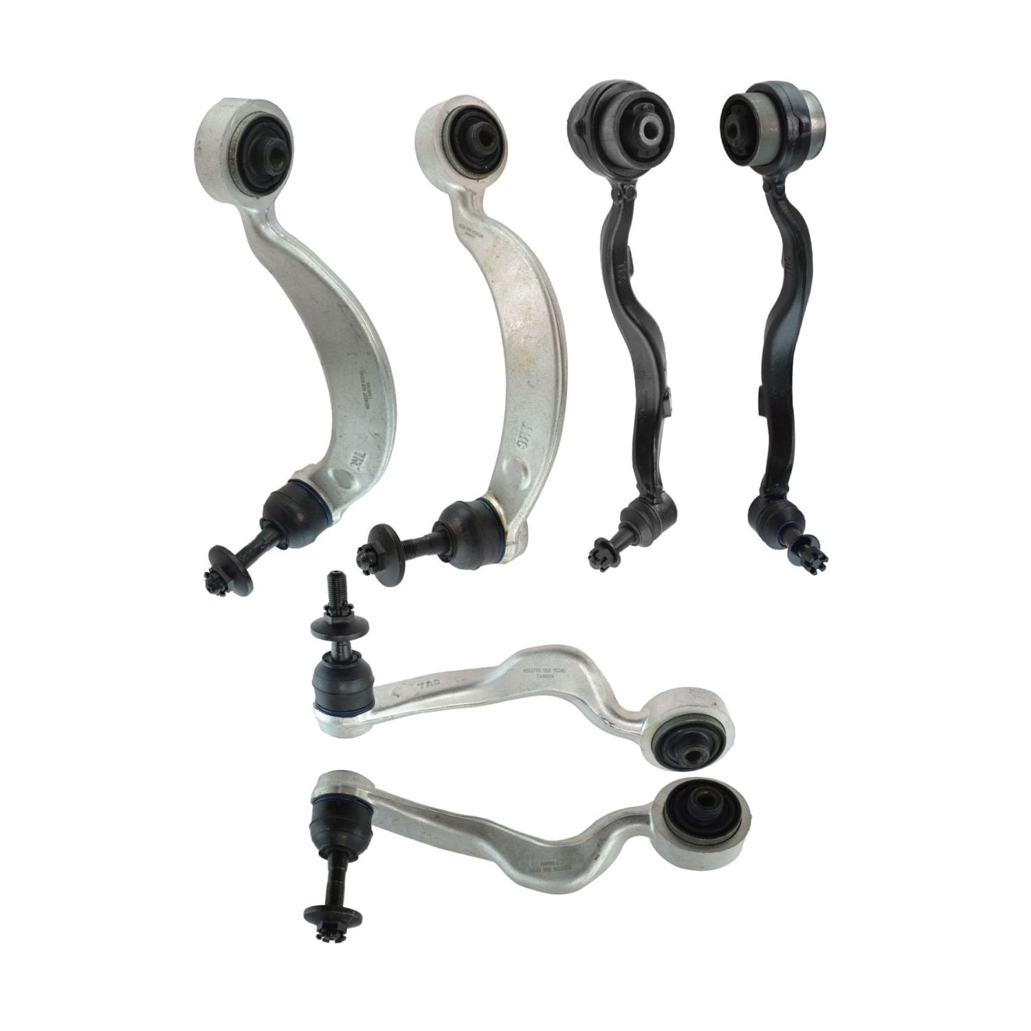 Zynkor Front Upper & Lower Control Arms with Ball Joints Kit 6 Piece ...