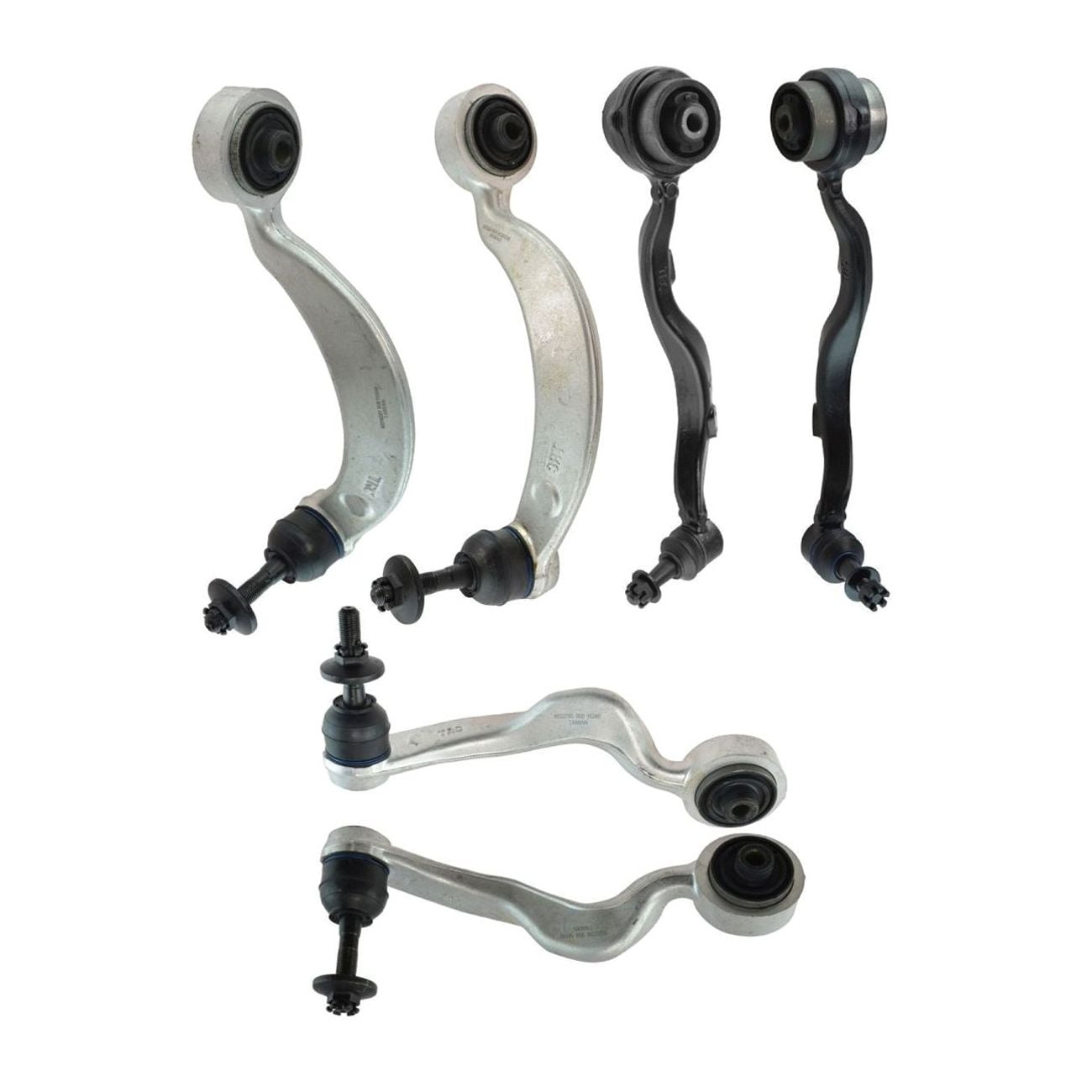 Zynkor Front Upper & Lower Control Arms with Ball Joints Kit 6 Piece ...