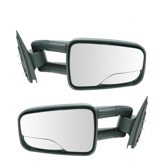 Zynkor 2pcs Left & Right Side Textured Manual Exterior Door Rear View ...