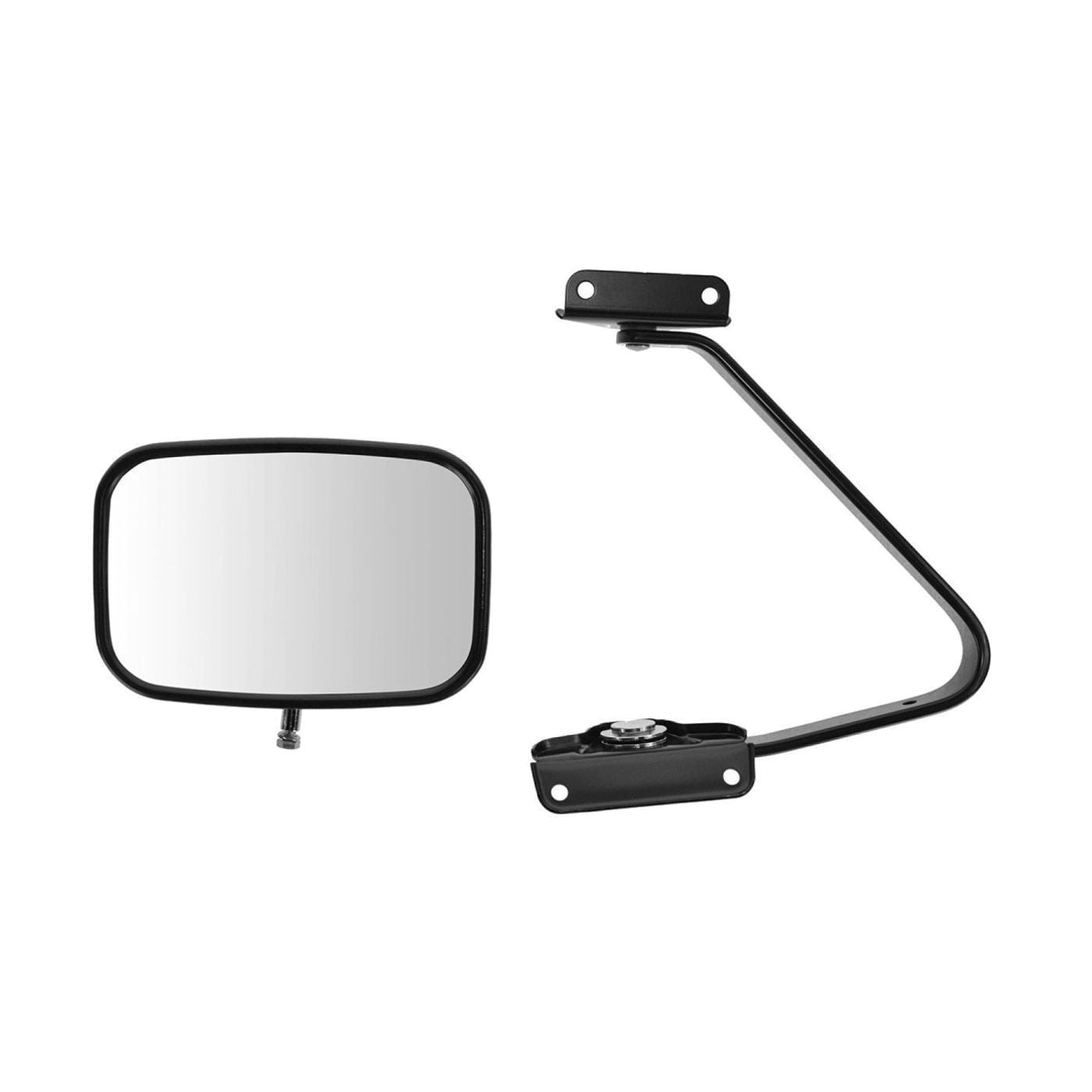 Zynkor Mirror Manual Swing Lock 5 X 8 Black Left 4-Mounting Hole ...