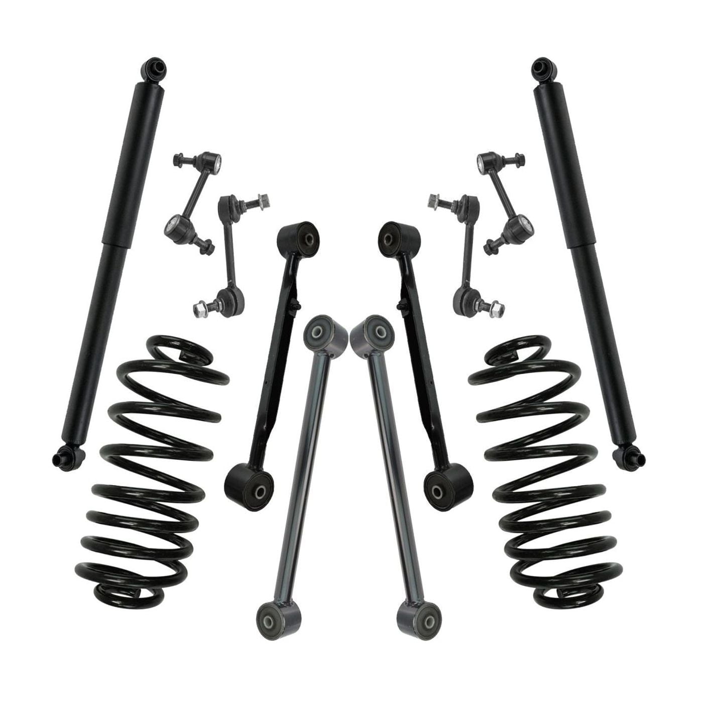 Zynkor Rear Shock Trailing Arm Control Arm Sway Coil Spring Conversion ...