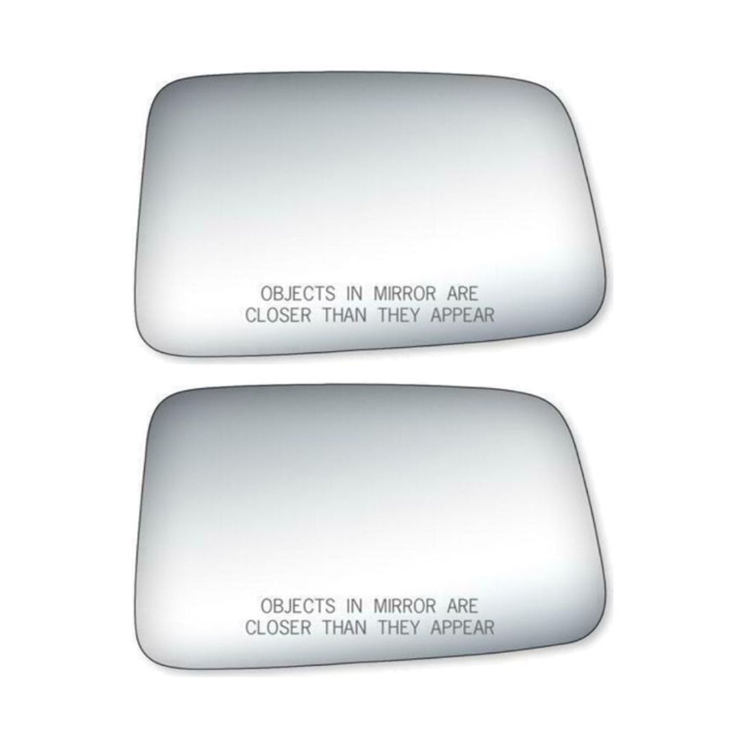 Zynkor 2pcs - Right Passenger Side Silver Power Operate Heated Exterior ...