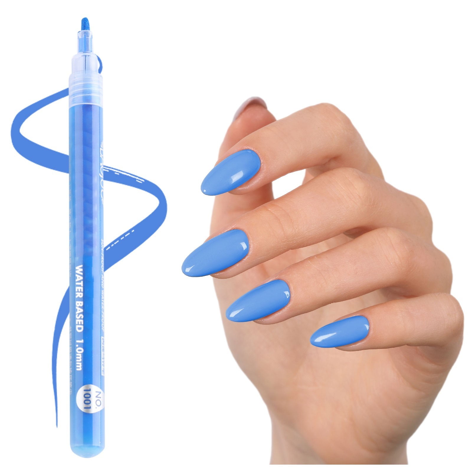 Zyooh Nail Pens 12 Colors Acrylic Paint Pens Fine Tip Nail Pens For 3d ...