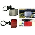 Zyooh Red White Bike Handlebar Reflector Back Light Replacment Night ... Zyooh Red White Bike Handlebar Reflector Back Light Replacment Night ...