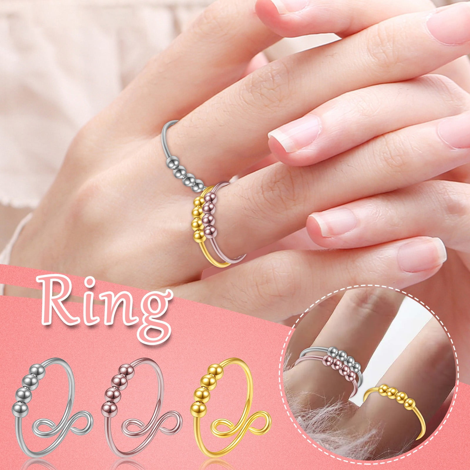 Zyooh Stacking Rings for Women Jewelry Set for Women Crustal Rings Ring ...