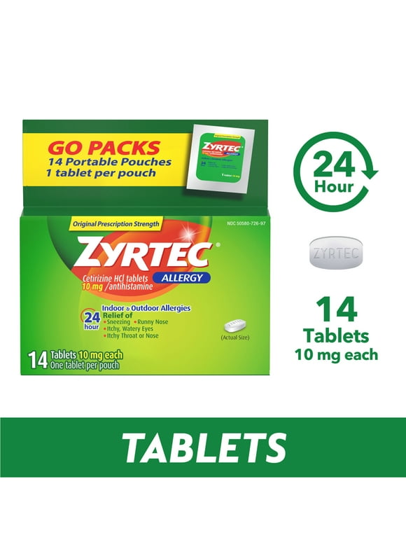 Zyrtec in Allergy Medicine - Walmart.com