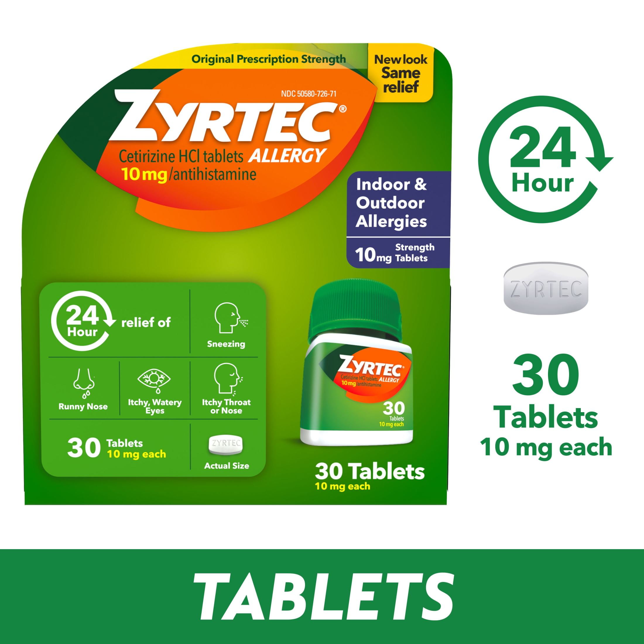 Zyrtec in Allergy Medicine - Walmart.com