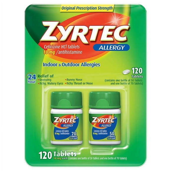 Zyrtec in Allergy Medicine - Walmart.com