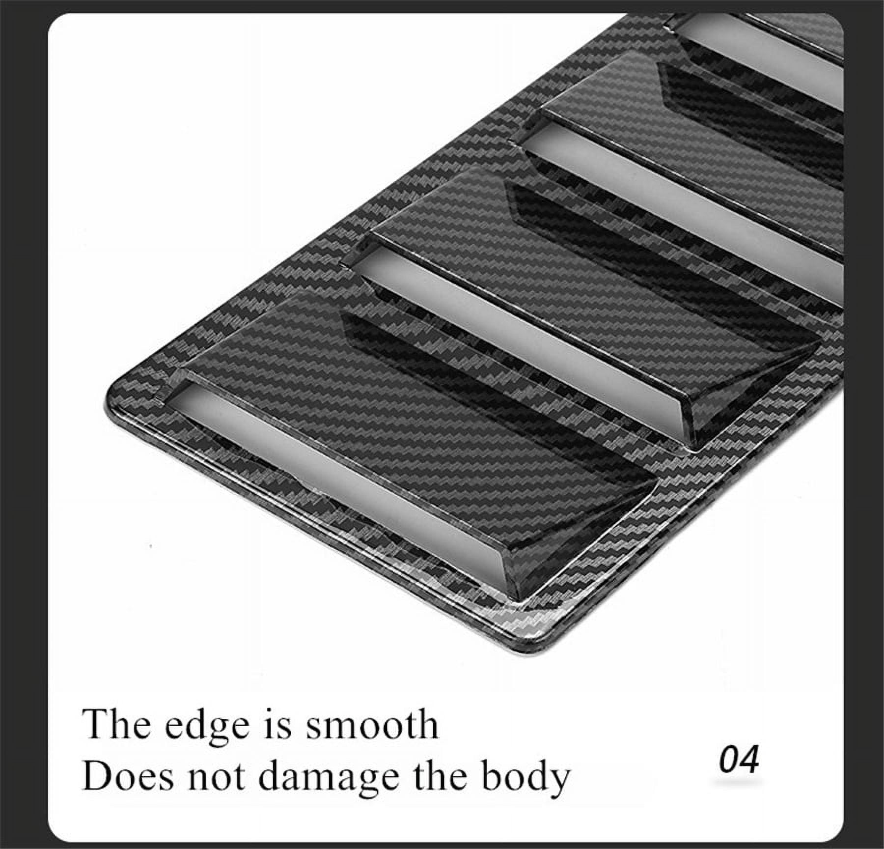 Zyutaosan 1 Pair Universal Car Front Bonnet Vents Hood Fender Air Flow ...