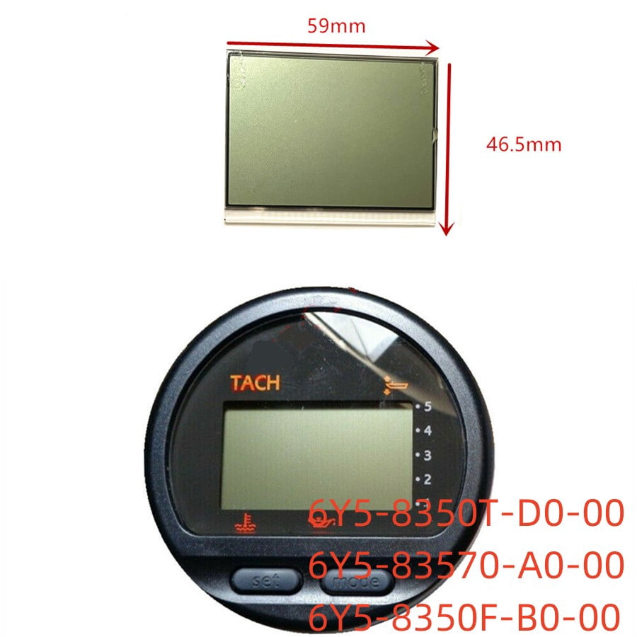 Zyutaosan 1Pcs Lcd Display For Yamaha Digital Multifunction Tach Meter ...