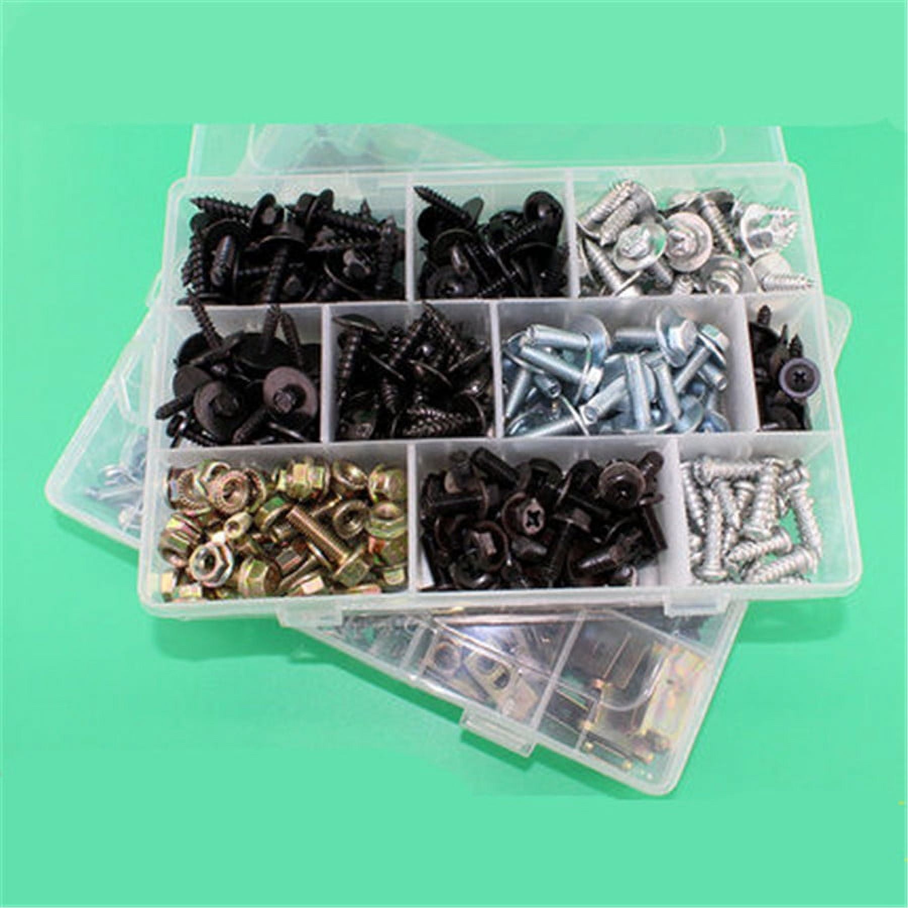 Zyutaosan 220 Pcs Car Body Fenders M4 M5 M6 Fix Screws Metal Cross Self ...