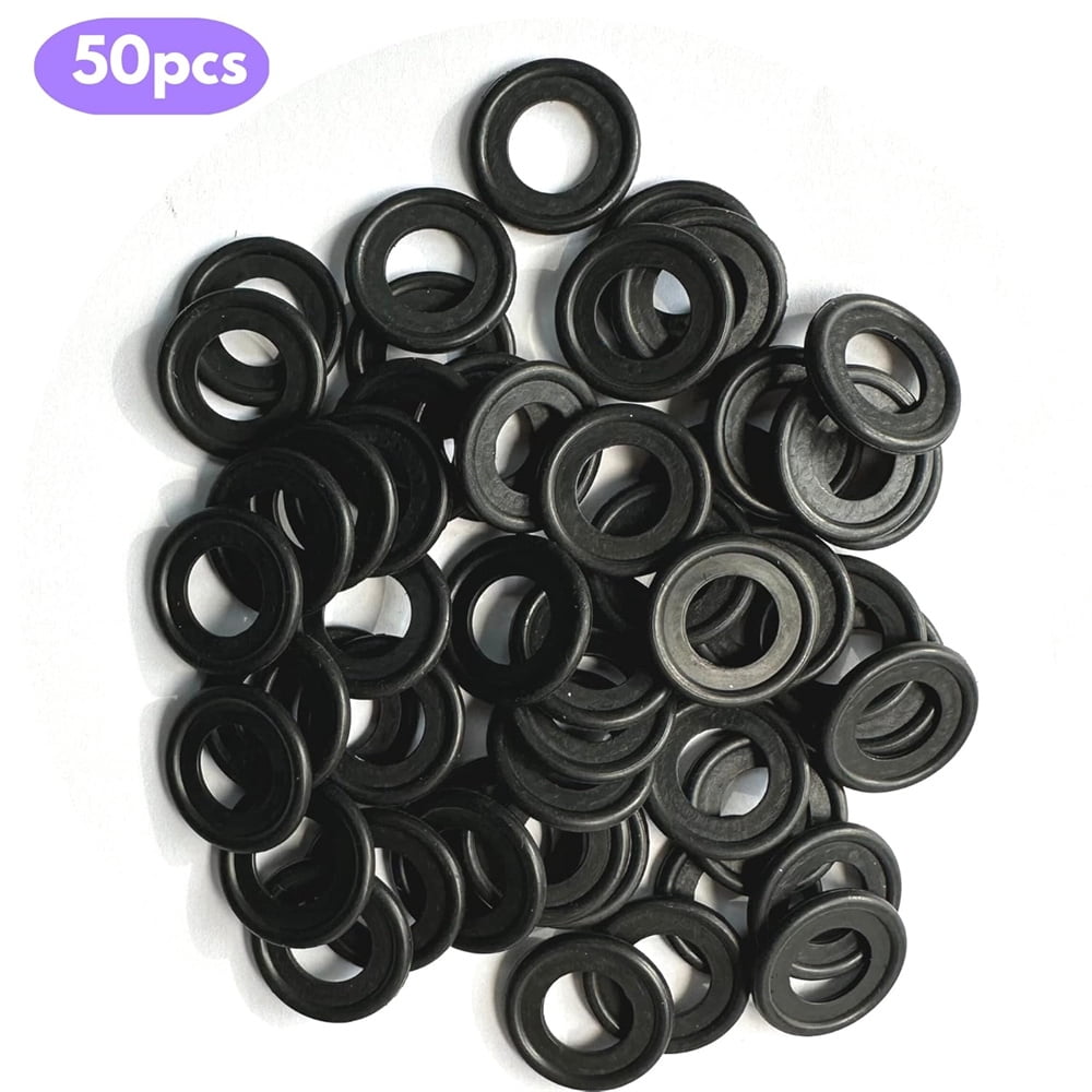 Zyutaosan 50X M12 Rubber Oil Drain Plug Gasket Washer Fits For 12616850 ...