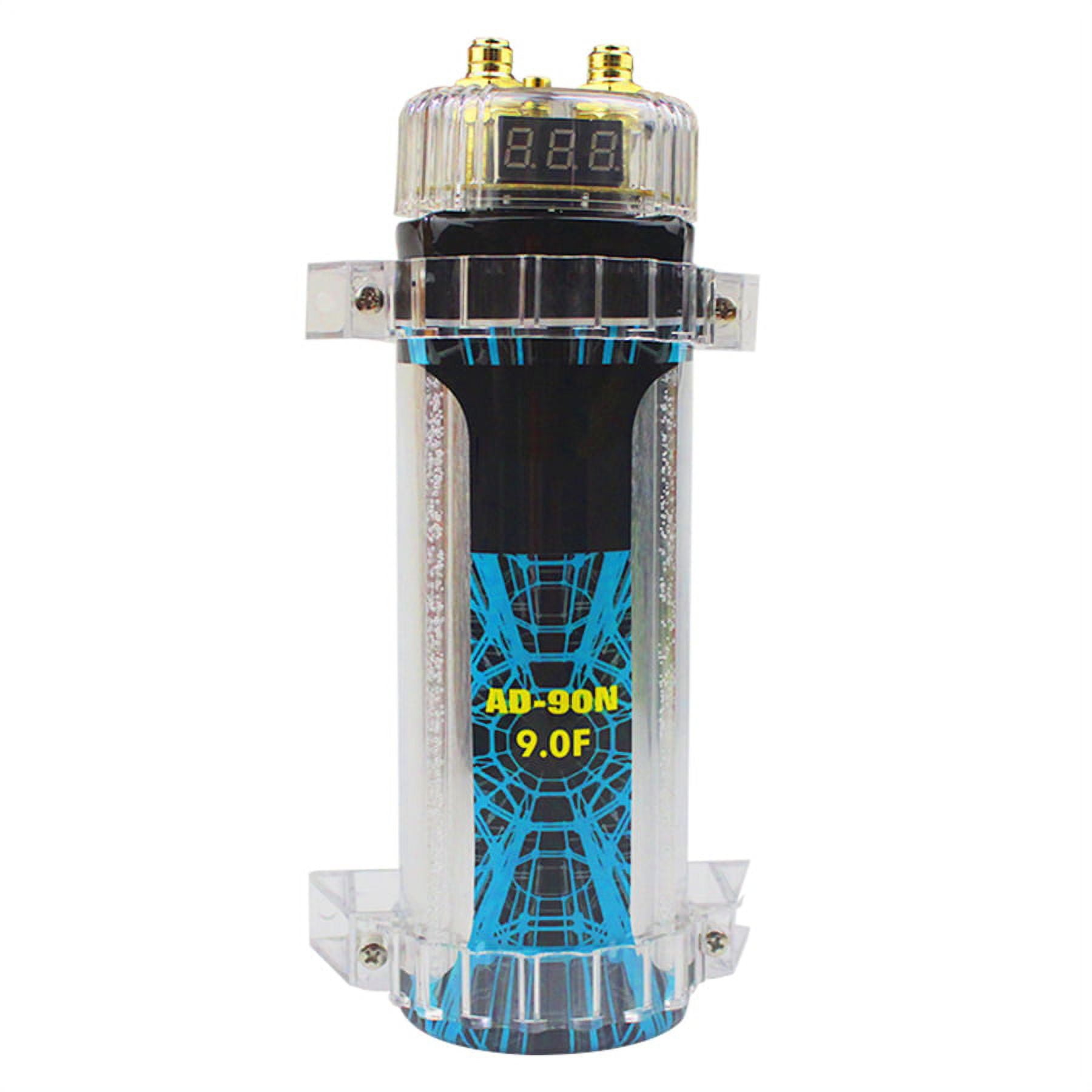 Zyutaosan 9.0 Farad Capacitor Car Audio Digital Voltage Power Subwoofer ...