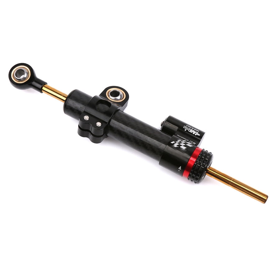 Zyutaosan 9.8 Inch Motorcycle Carbon Fiber Universal Steering Damper ...