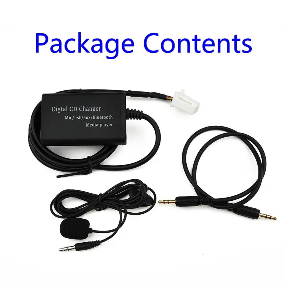 Zyutaosan Bluetooth-Kit Handsfree Stereo Aux Adapter Interface For ...