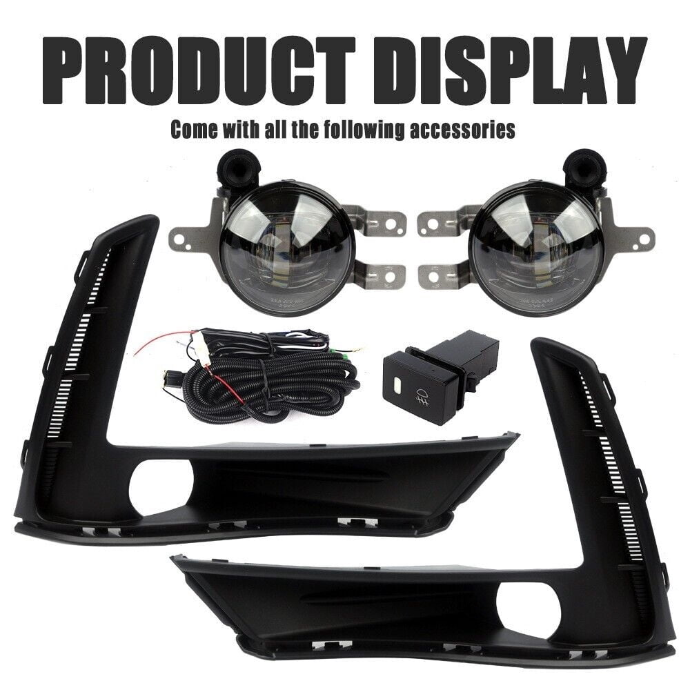 Zyutaosan Bumper Fog Light Kit For Honda Cr-V 2023-2024 W/Bulb+Switch ...