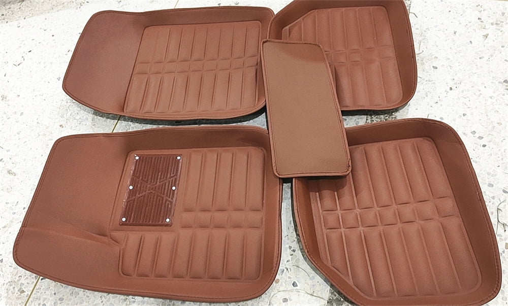 Zyutaosan Car Floor Mats Front & Rear Liner Waterproof All Weather 5Pc ...