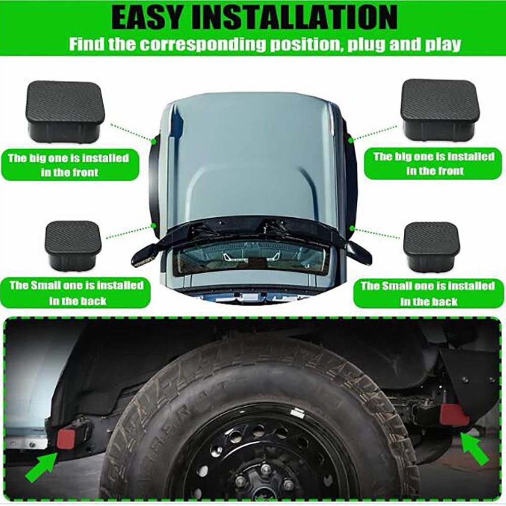Zyutaosan Front Axle Front Rear Automobile Bridge Cover For Ford Bronco ...