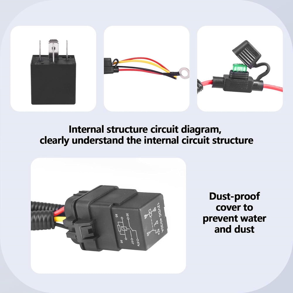 Zyutaosan Fuel Pump Relay Wiring Kit 68269523Ad Fit For Jeep Dodge ...