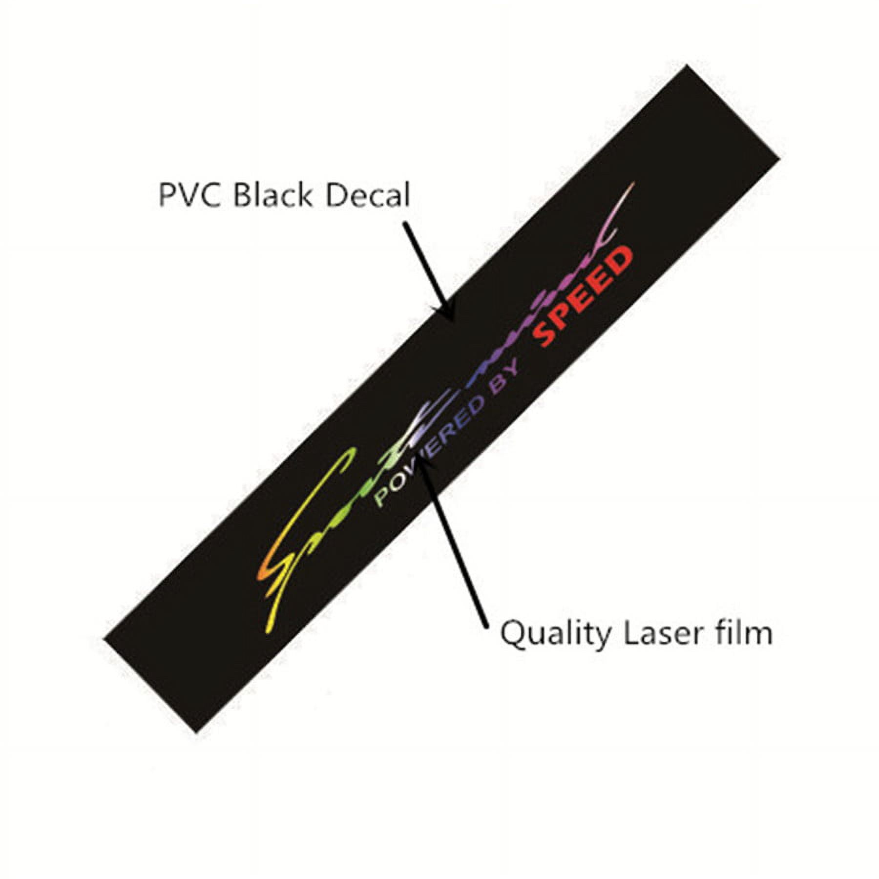 Zyutaosan Laser Reflective Letters Windshield Banner Strip Racing ...