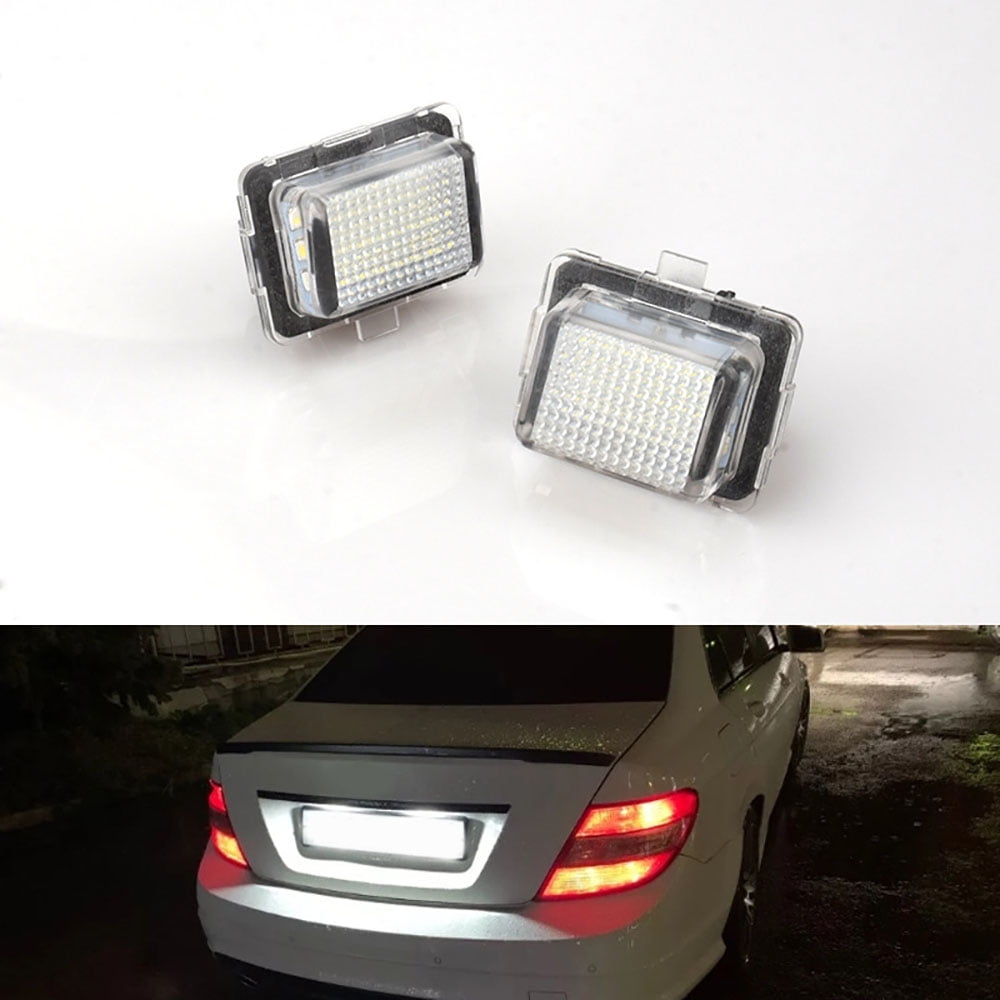 Zyutaosan Led License Plate Light A2218200456 For Mercedes C-Class W204 ...