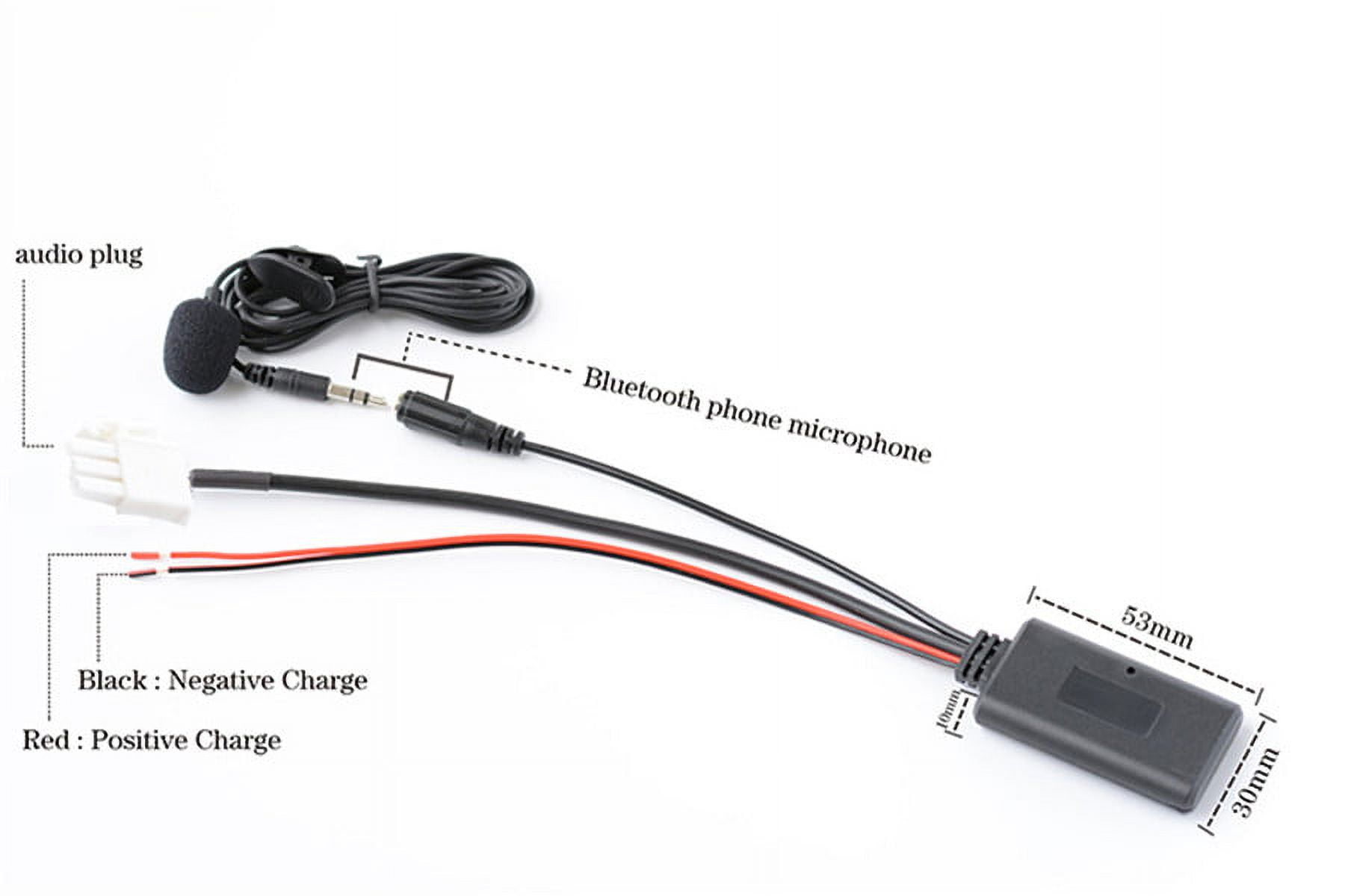 Zyutaosan Motorcycle 3-Pin Car Universal Bluetooth Wireless Connection ...