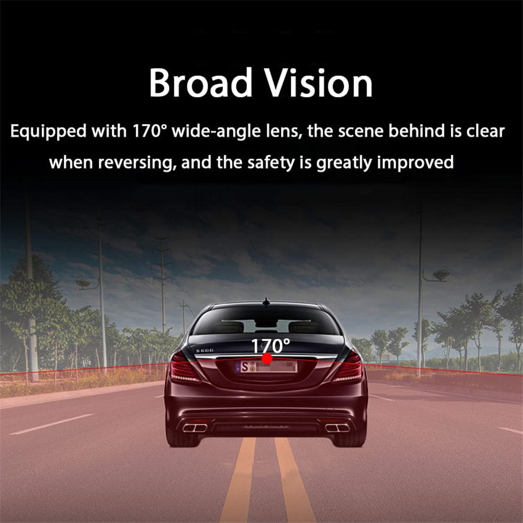 Zyutaosan New 170 Degree Ccd Car Reversing Rear View Backup License ...