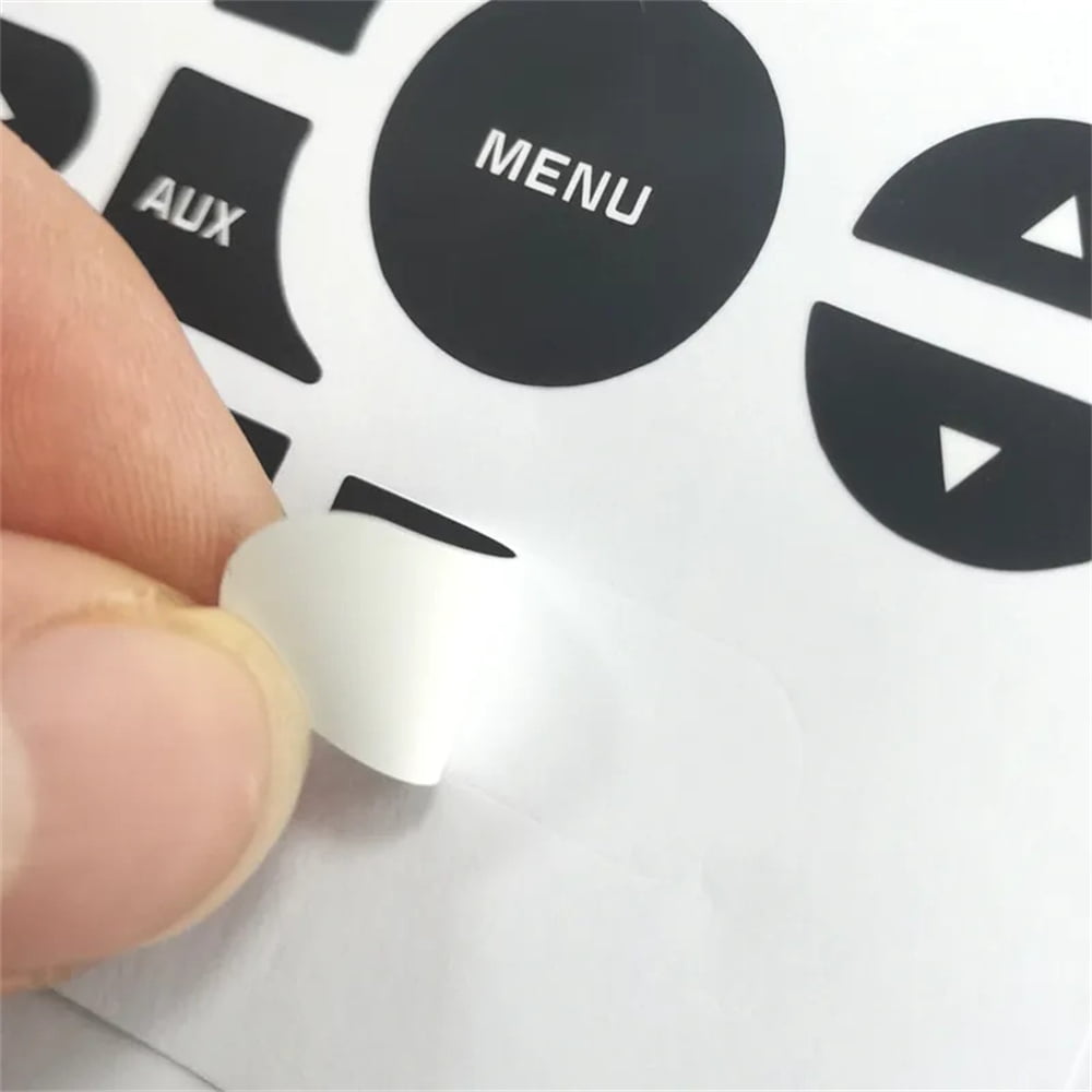 Zyutaosan Replacement Radio Button Stickers For Ford Mustang 2005 2006 ...