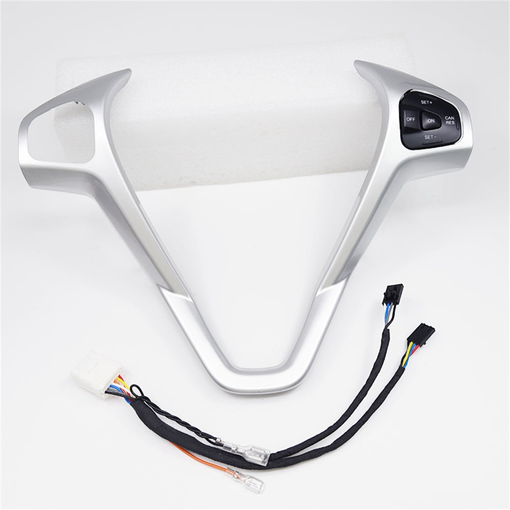 Zyutaosan Steering Wheel Frame Panel Cover Decorative+Right Cruise ...