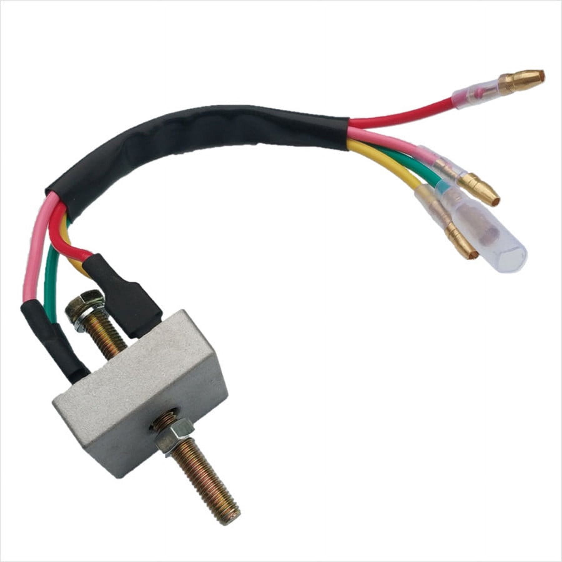 Zyutaosan The complete rectifier assembly with 5" wire leads, 3 male ...