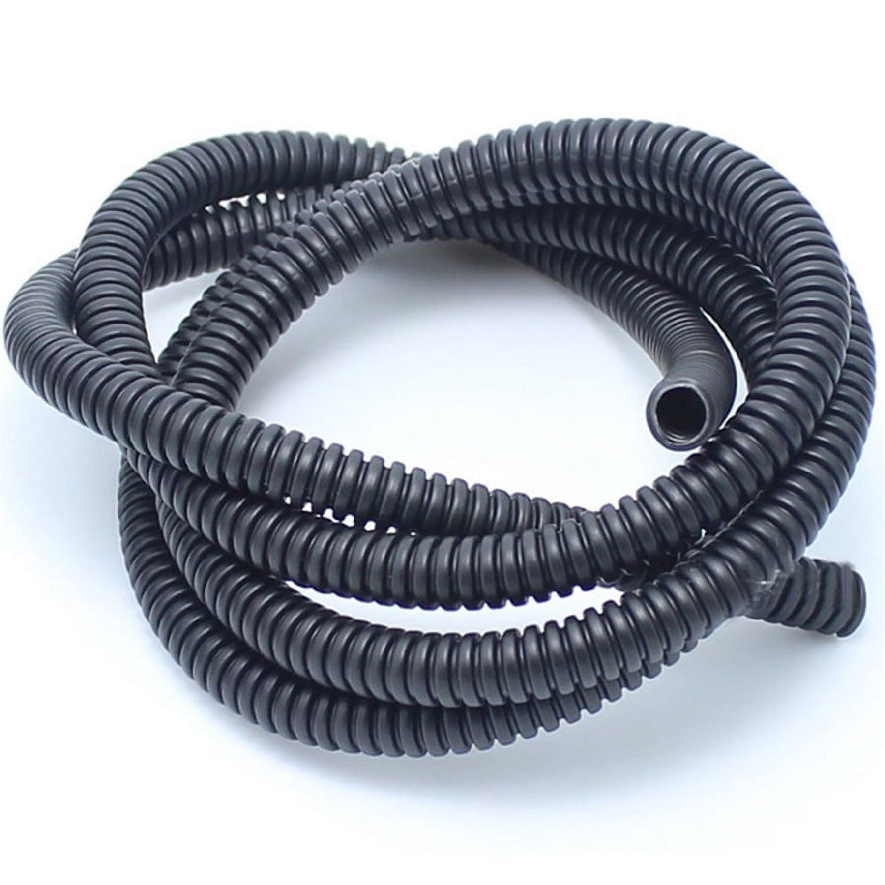 Zyutaosan Universal 0.3" Split Wire Loom Conduit 65.6 Ft. Polyethylene ...