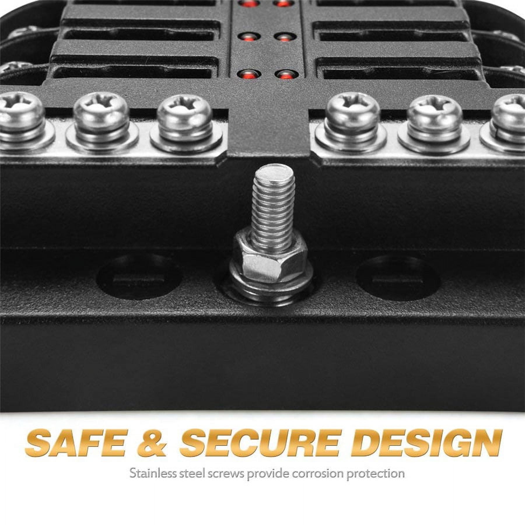 Zyutaosan Universal 12-Way Blade Fuse Box Block Holder Led Indicator ...