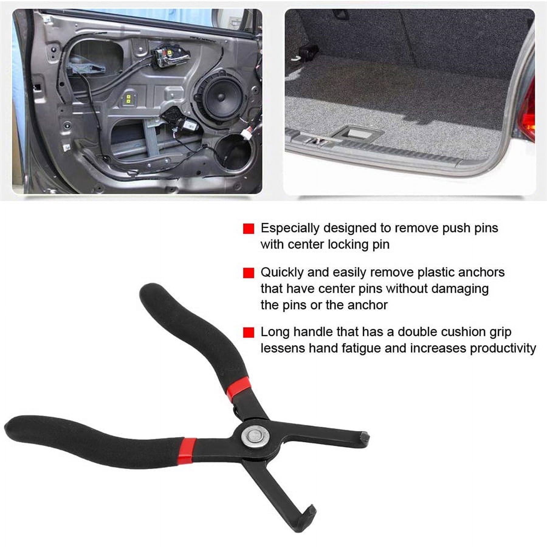 Zyutaosan Universal 80° Push Retainer Pin Pliers Remove Plastic Poly ...