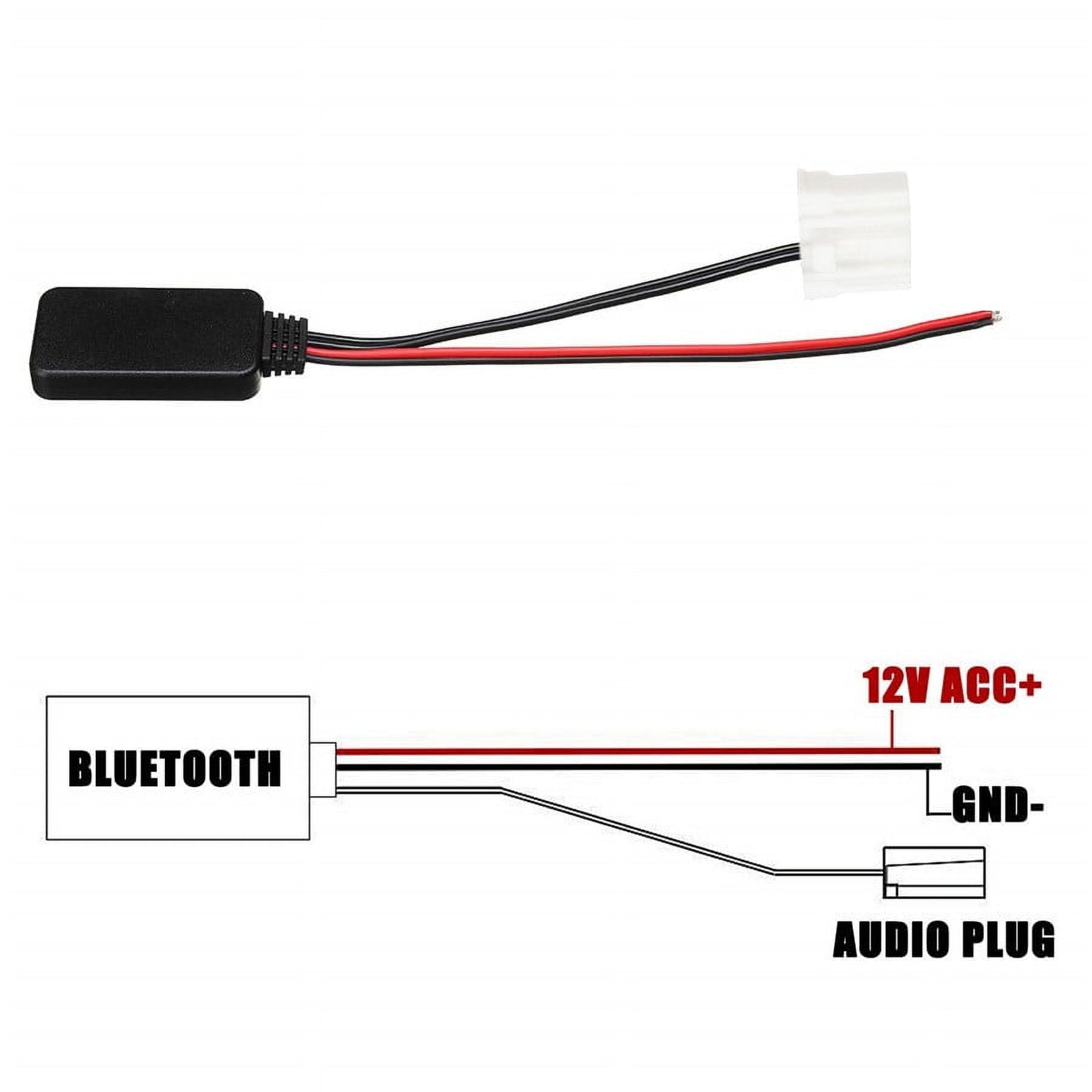 Zyutaosan Wireless Bluetooth Interface Adapter Car Aux Audio Cable For ...