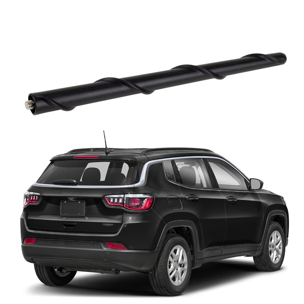 Zyutasoan 8" Antenna Black 10370211 22969192 For Jeep Compass 2017-2024 ...