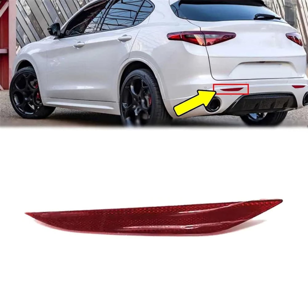 Zyutasoan Left Rear Bumper Reflector Tail Light Lamp For Alfa Romeo ...