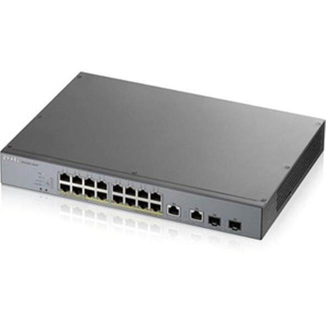 Zyxel 16-Port Gigabit PoE Plus Ethernet Switch - Walmart.com