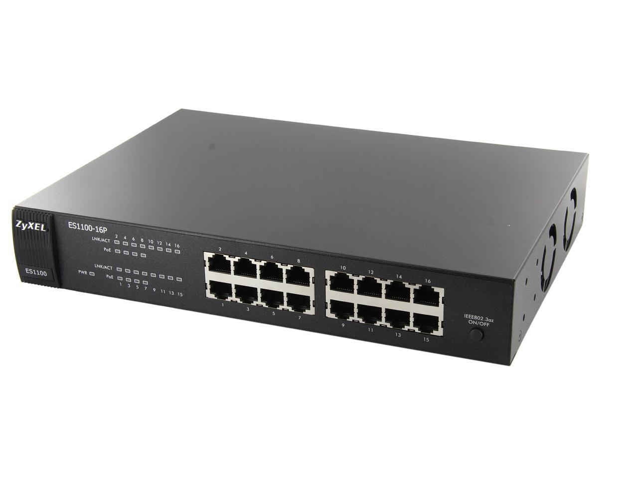Zyxel 16-port FE Unmanaged PoE Switch - Walmart.com