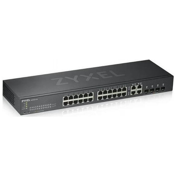 Zyxel 24-Port Gigabit Ethernet NebulaFlex Smart Managed Switch | 4X RJ ...