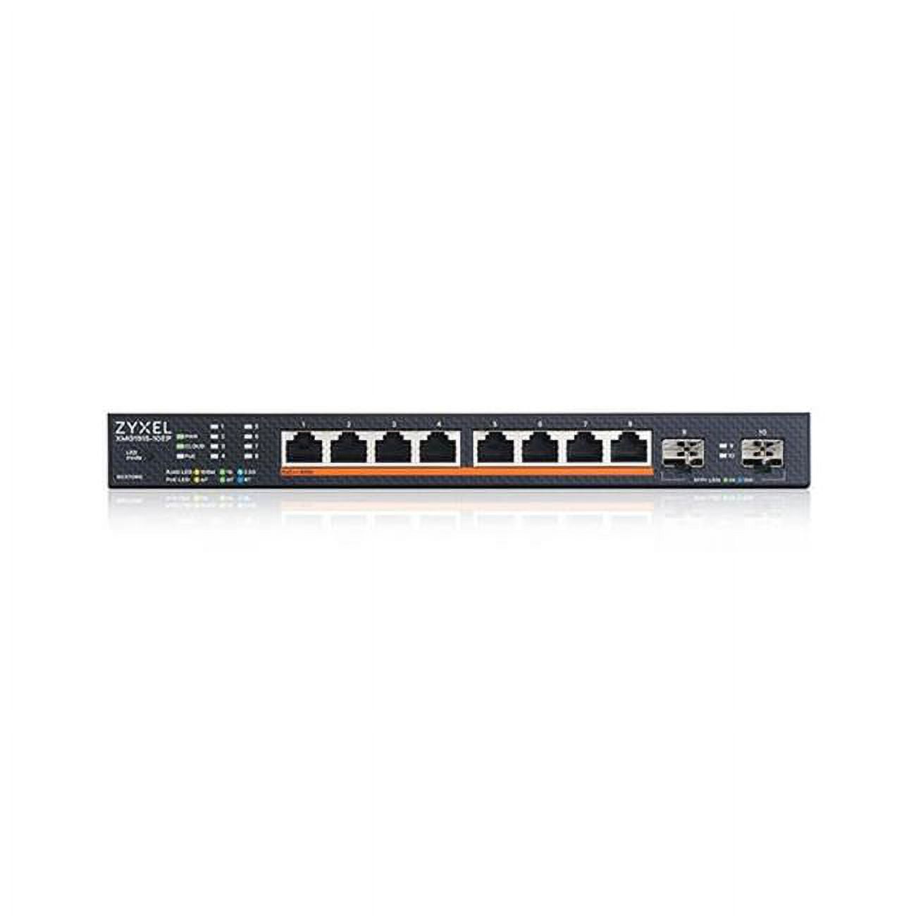Zyxel 8-Port Multi-Gig 2.5G Smart Managed POE Switch XMG1915-10EP ...