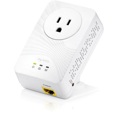Zyxel PLA4211 500 Mbps Mini Powerline AV Ethernet Adapter - White ...