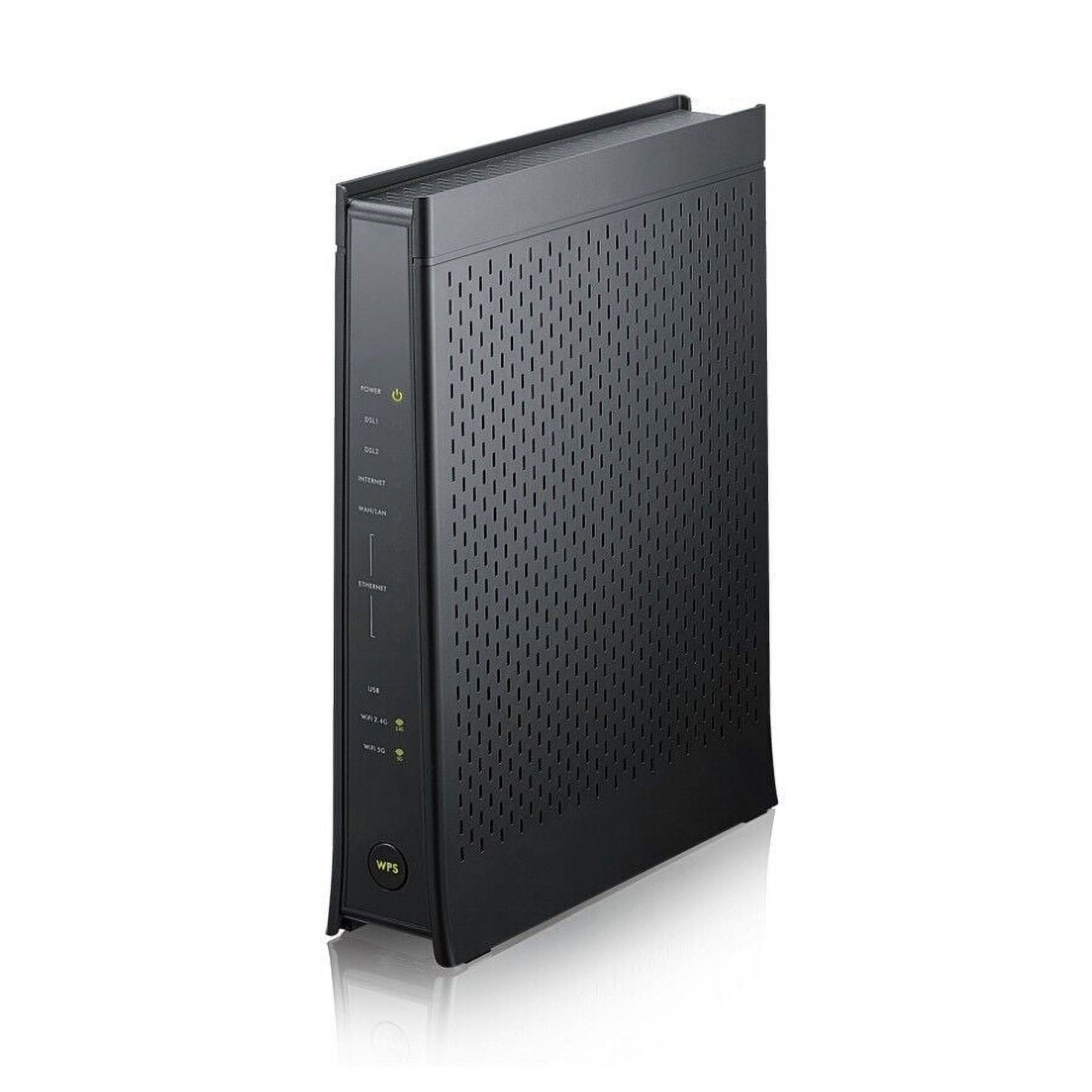 Zyxel VMG4825-B10A Black Dual Band Wireless Computer Modem with Router ...