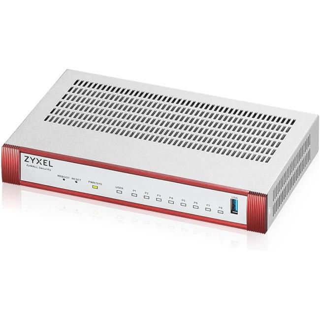 Zyxel ZyWALL USG FLEX 100HP - Firewall - 8 ports - 1GbE - cloud-managed ...
