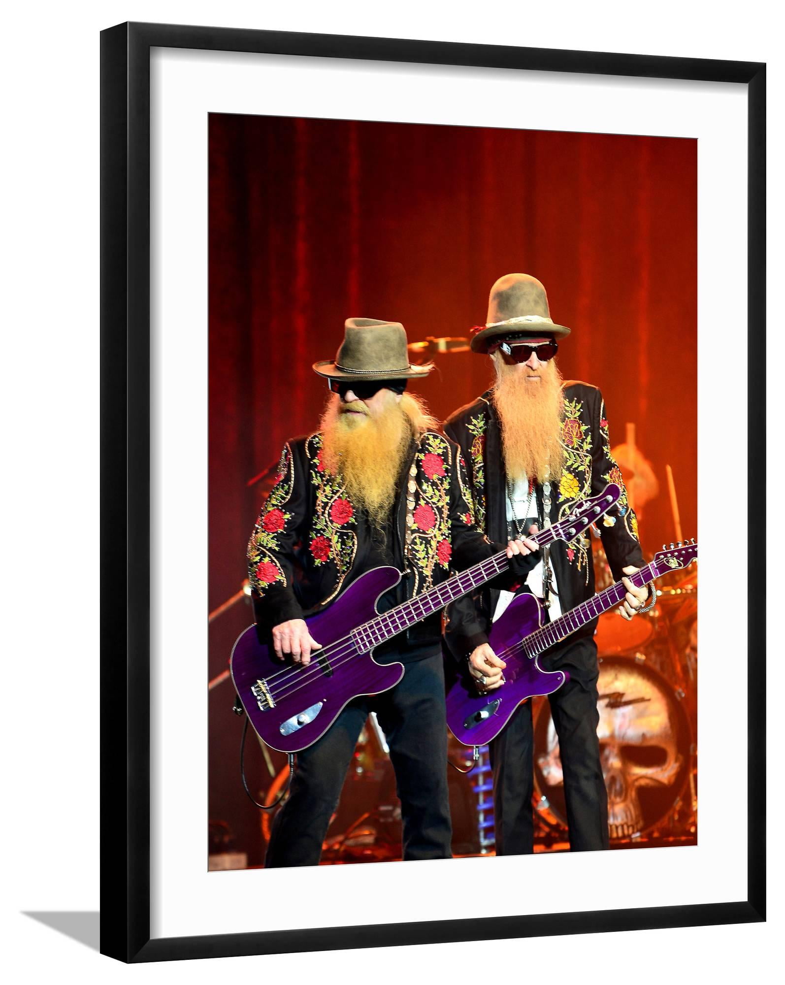 Zz Top Framed Photo by Unknown, 18" x 24", Sold by Art.com - Walmart.com