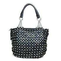 Zzfab Sparkle Rhinestone Suede Hobo Handbag Pewter - Walmart.com