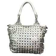 Zzfab Mirror Rhinestone Bling Purse Black - Walmart.com