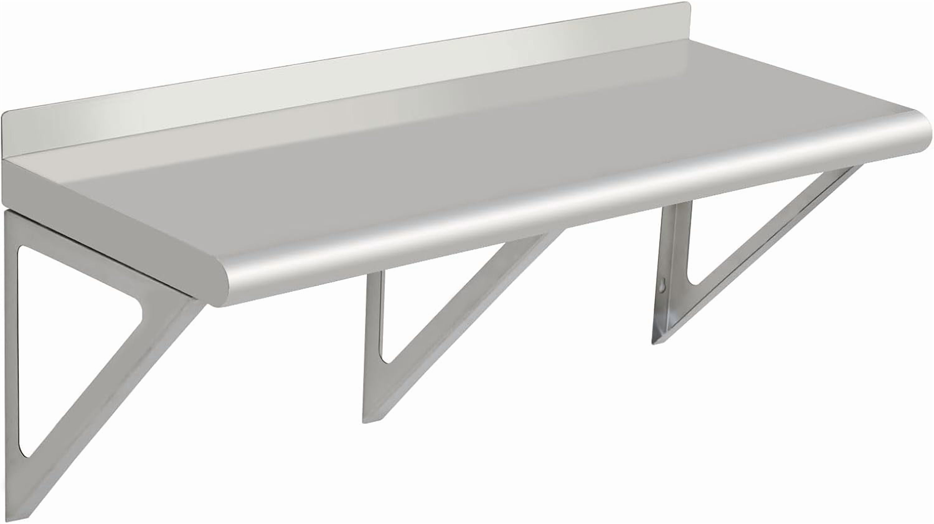 Zzistar Commercial Shelves, Stainless Steel, Metal Wall-Mounted ...