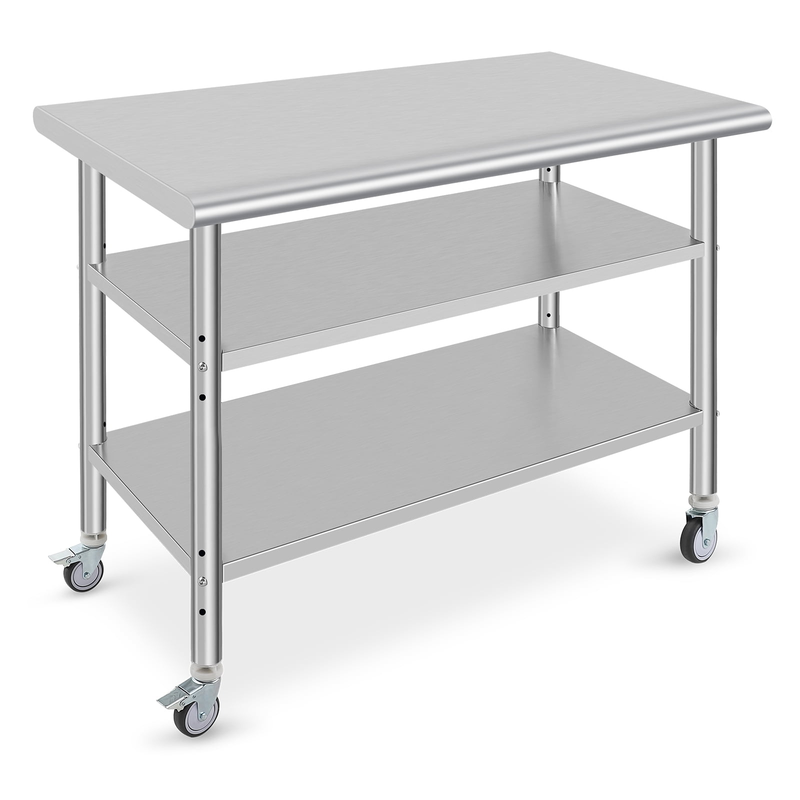 Zzistar Commercial Stainless Steel Work Table, Food Prep Stainless ...